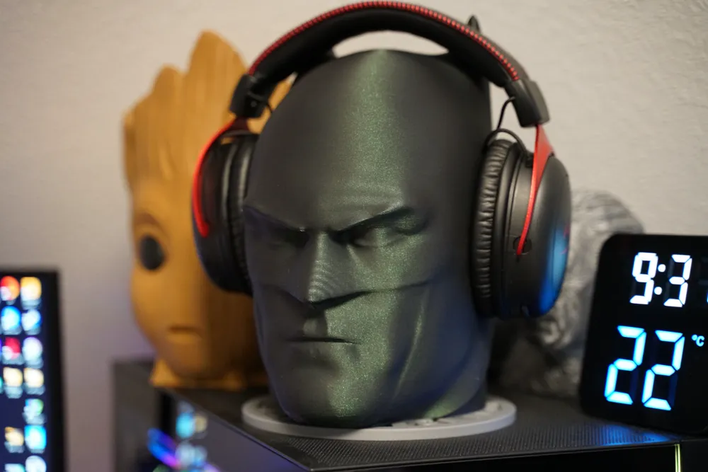 Batman Headset stand by E9-3D - MakerWorld