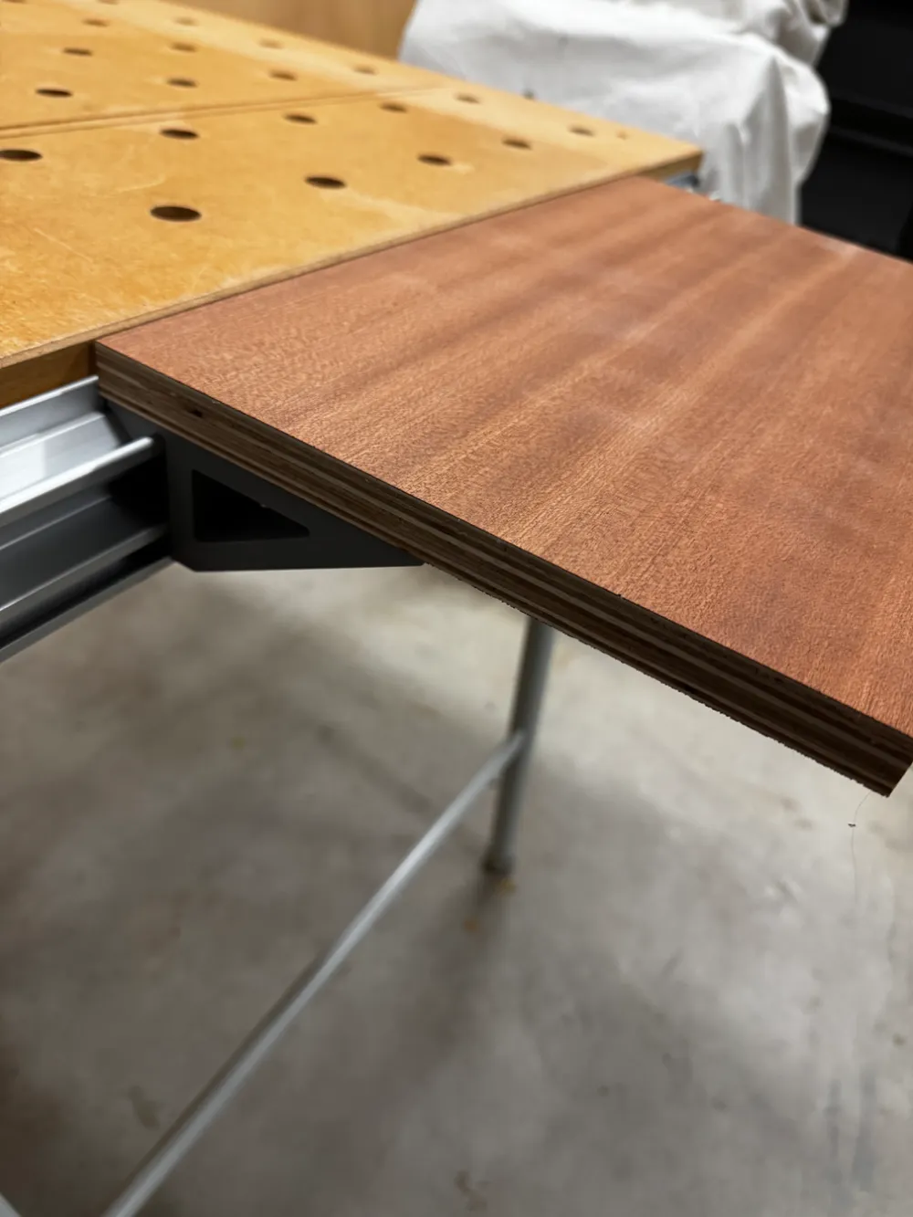 Brackets for Festool MFT table to add small shelf by 96 ...
