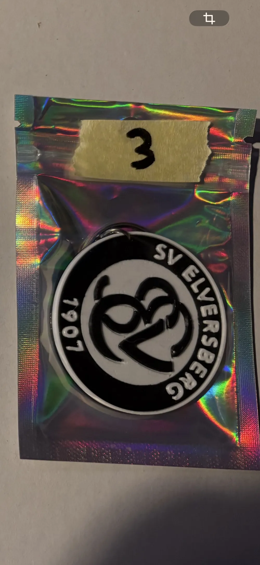 SV Elversberg Keychain 3D Effect - Free 3D Print Model - MakerWorld