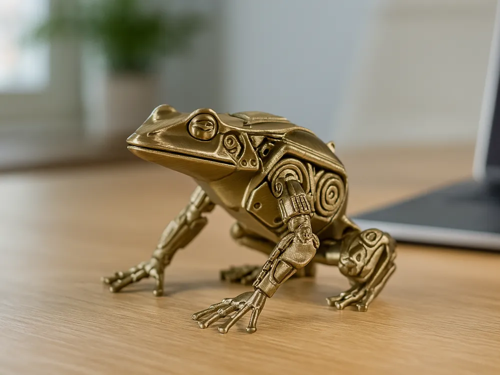 RoboFrog – Steampunk Mechanical Frog - Free 3D Print Model - MakerWorld