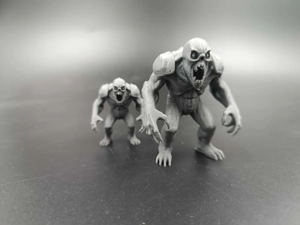 Crypt Ghoul - DnD Miniature Figurine by drakeforge3d MakerWorld ...