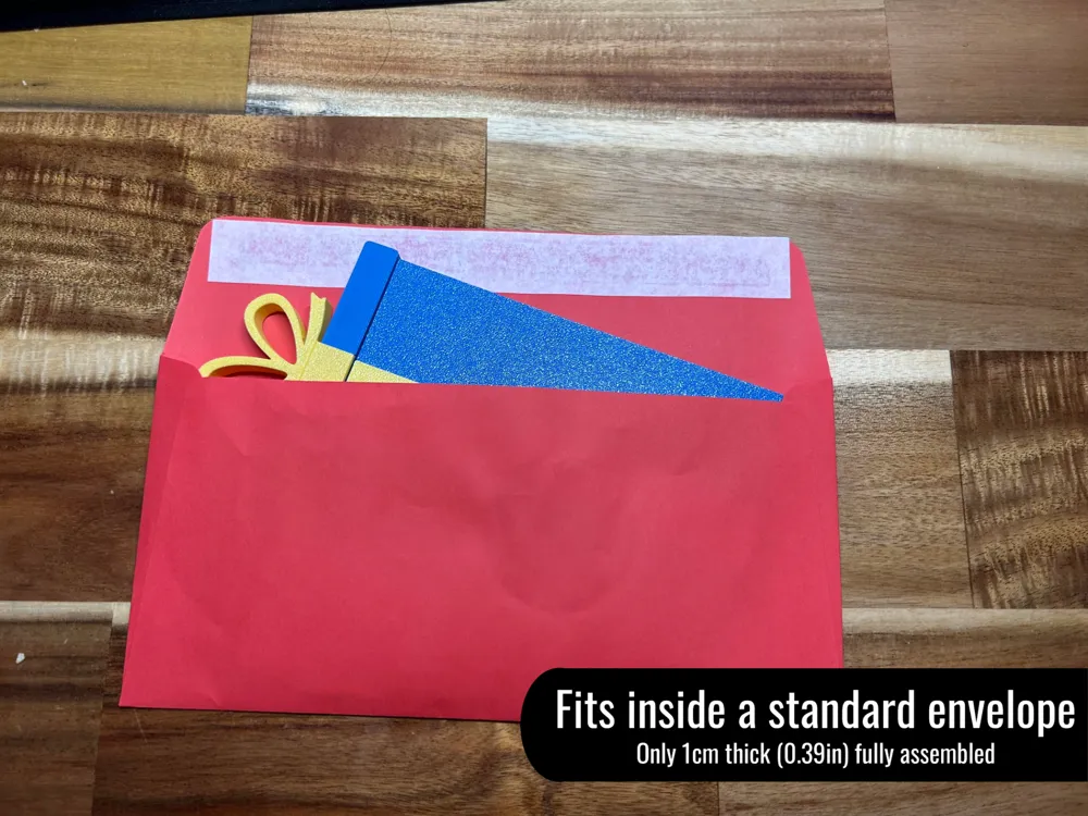 Gift Card Holder - Tall Gift Box Edition - Free 3D Print Model - MakerWorld