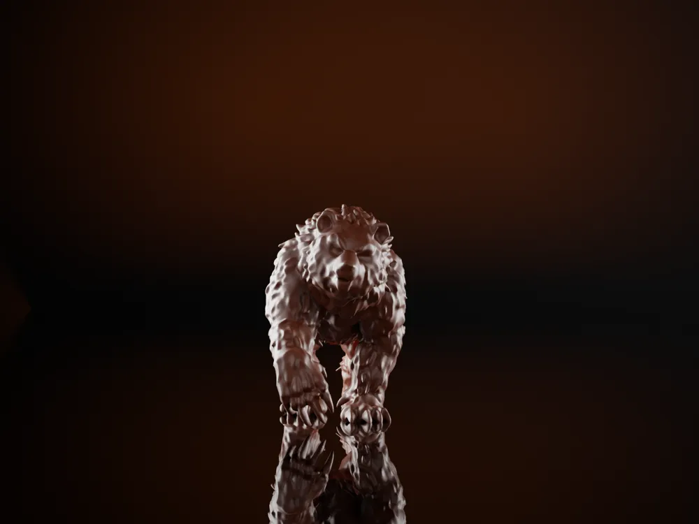 Oso Pardo - Monstruo DND por everythingDND - MakerWorld