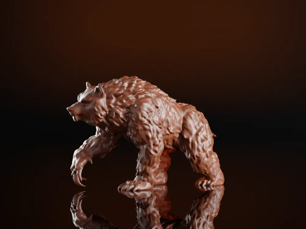 Oso Pardo - Monstruo DND por everythingDND - MakerWorld