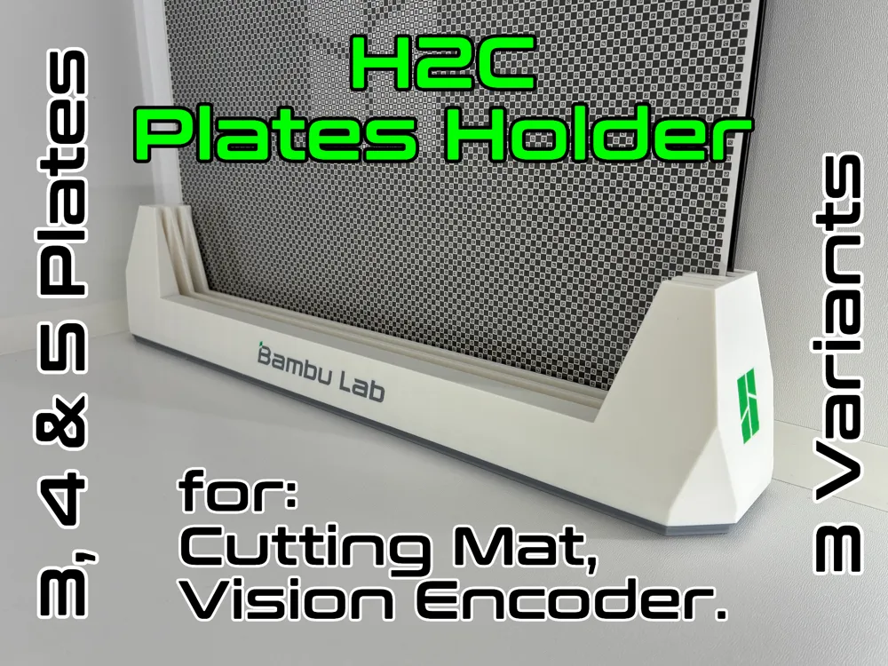 H2C - Build Plates Stand - Free 3D Print Model - MakerWorld