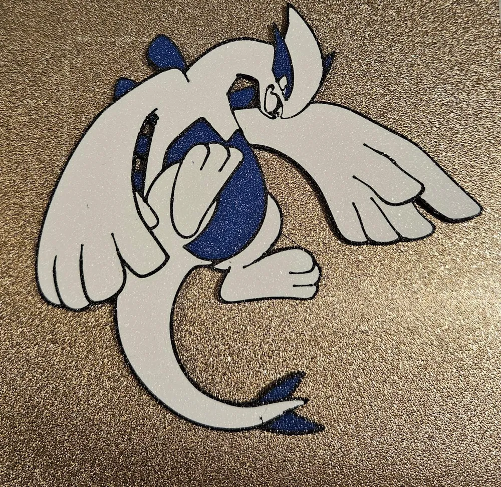Lugia Pokemon print (2d ART) by Ven_1988 - MakerWorld