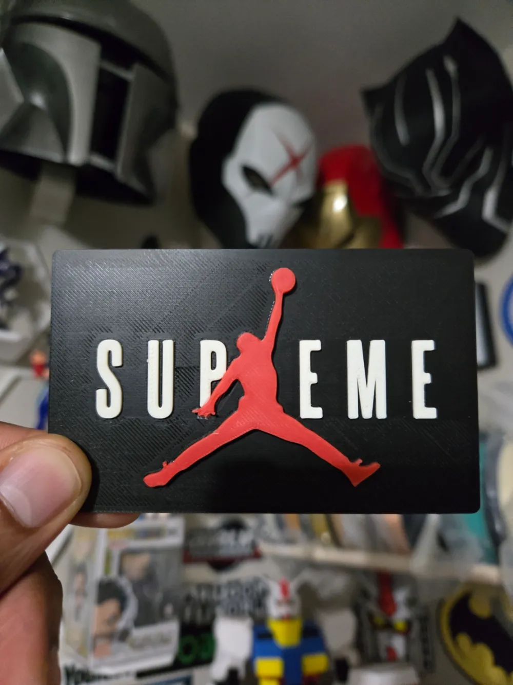 SUPREME X JORDAN COLLAB LOGO by Admin3D - MakerWorld