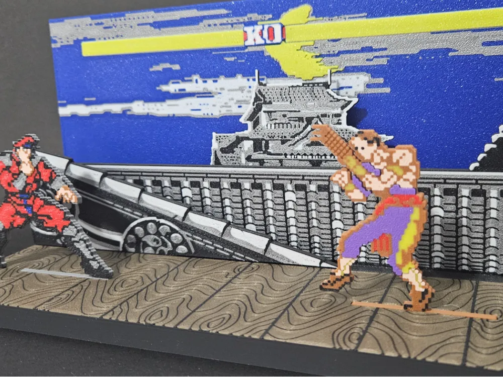 Vega SF2 ( Diorama, Keychain and Magnet) by Luzia3dstudio MakerWorld ...