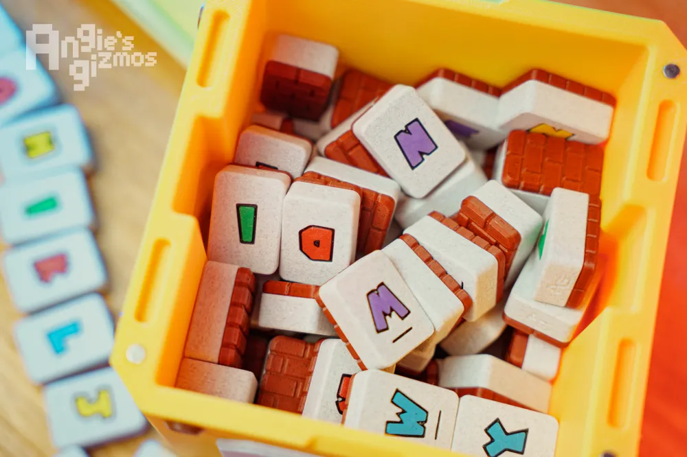 Mario Alphabet Mahjong , Kid-Friendly - Free 3D Print Model - MakerWorld