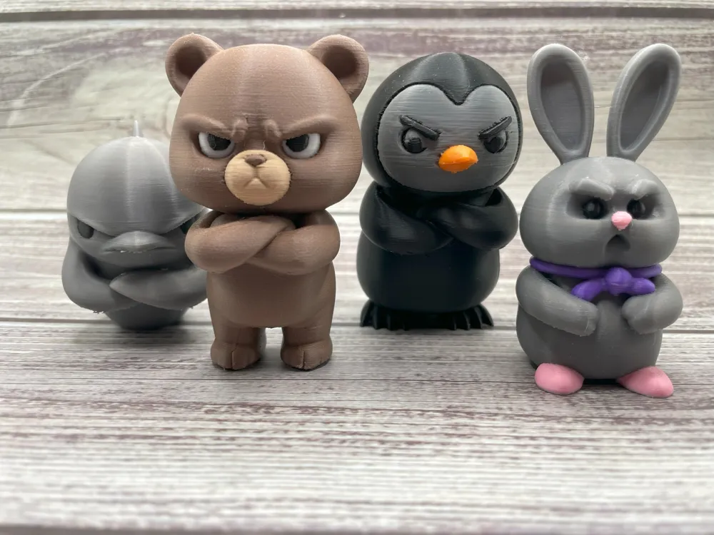 Angry Bear by Dave'sPrints MakerWorld: Download Free 3D Models