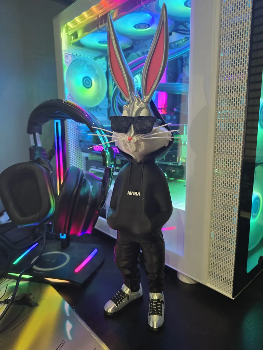 Logotipo de la NASA para Bugs Bunny Urbano separado por Wozza - MakerWorld