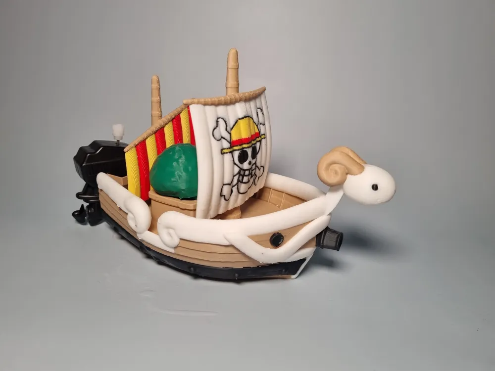 Going Merry One Piece Boat Model kit 010 by Big Simi MakerWorld ...