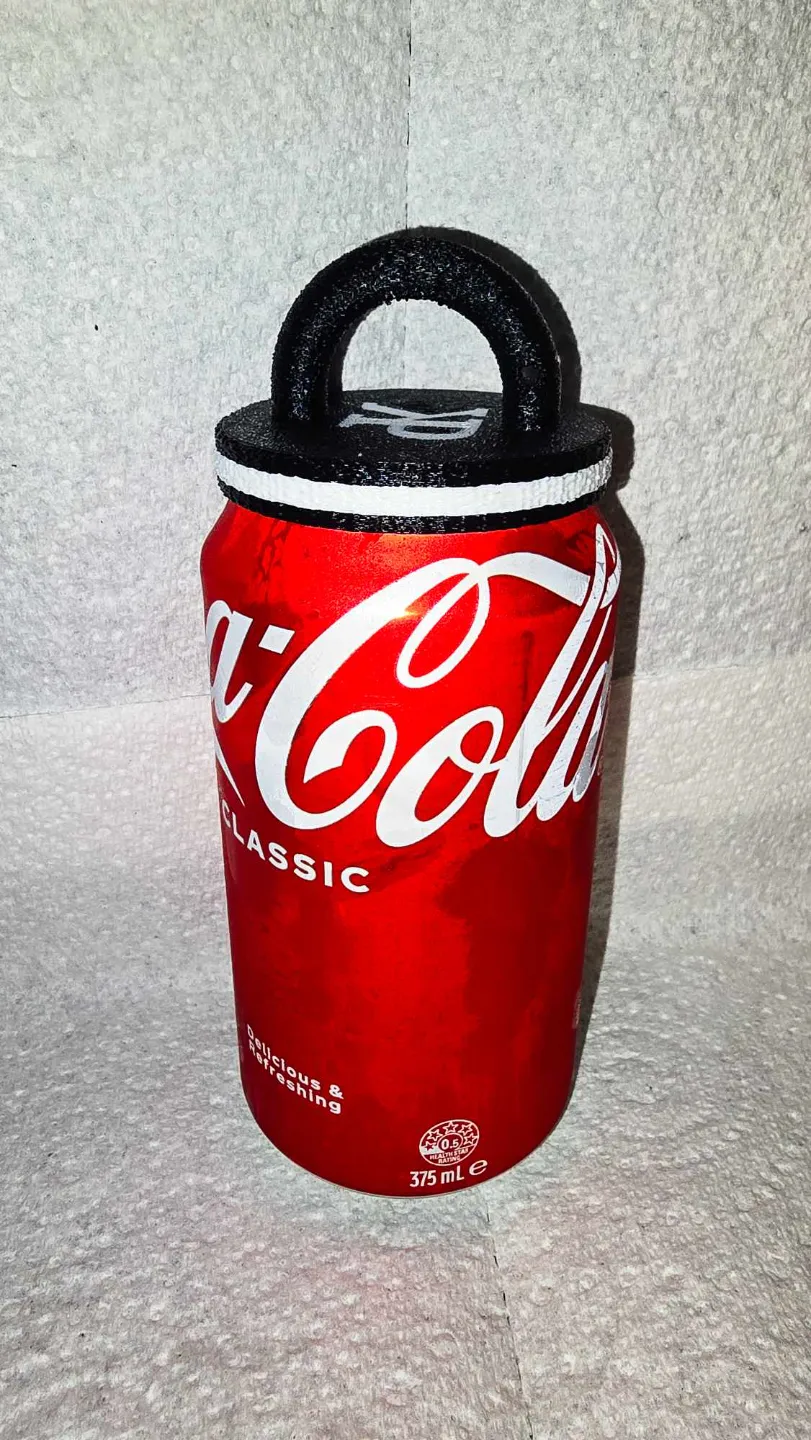 375ml Coke Can Lid by ProblyKnott - MakerWorld