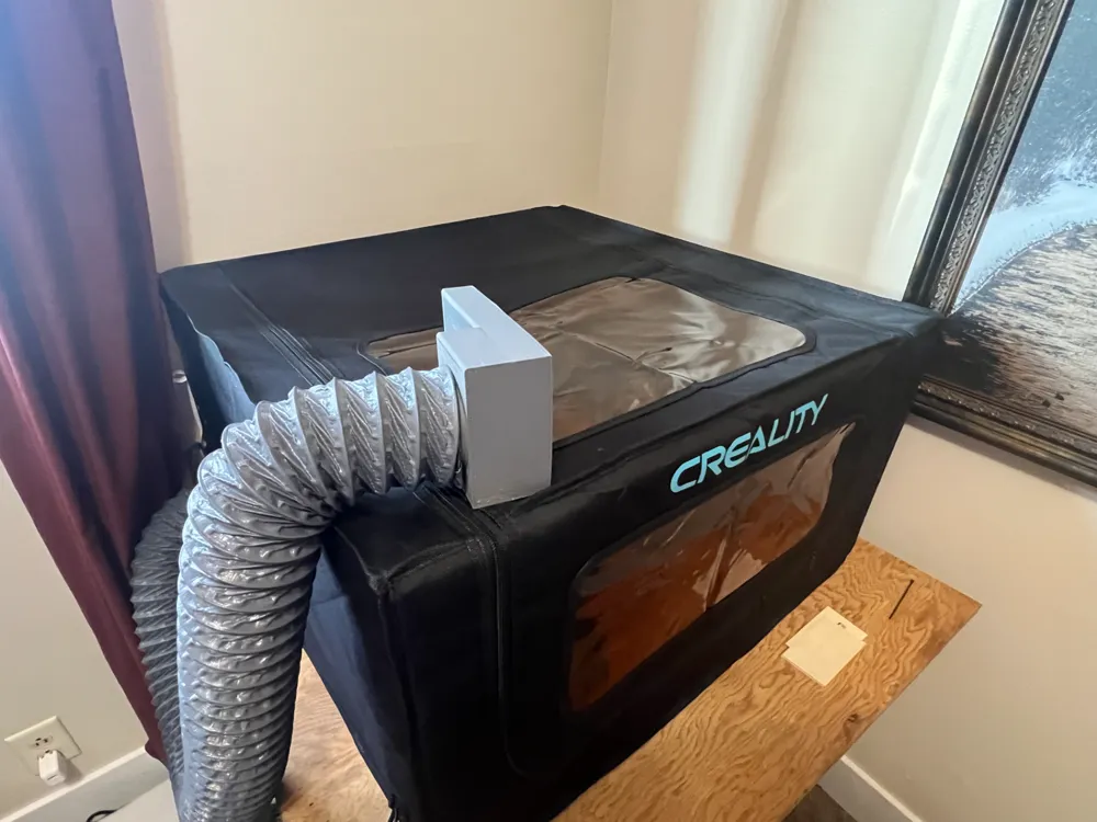 Creality Laser vent window adapter by SimpleMan MakerWorld: Download ...