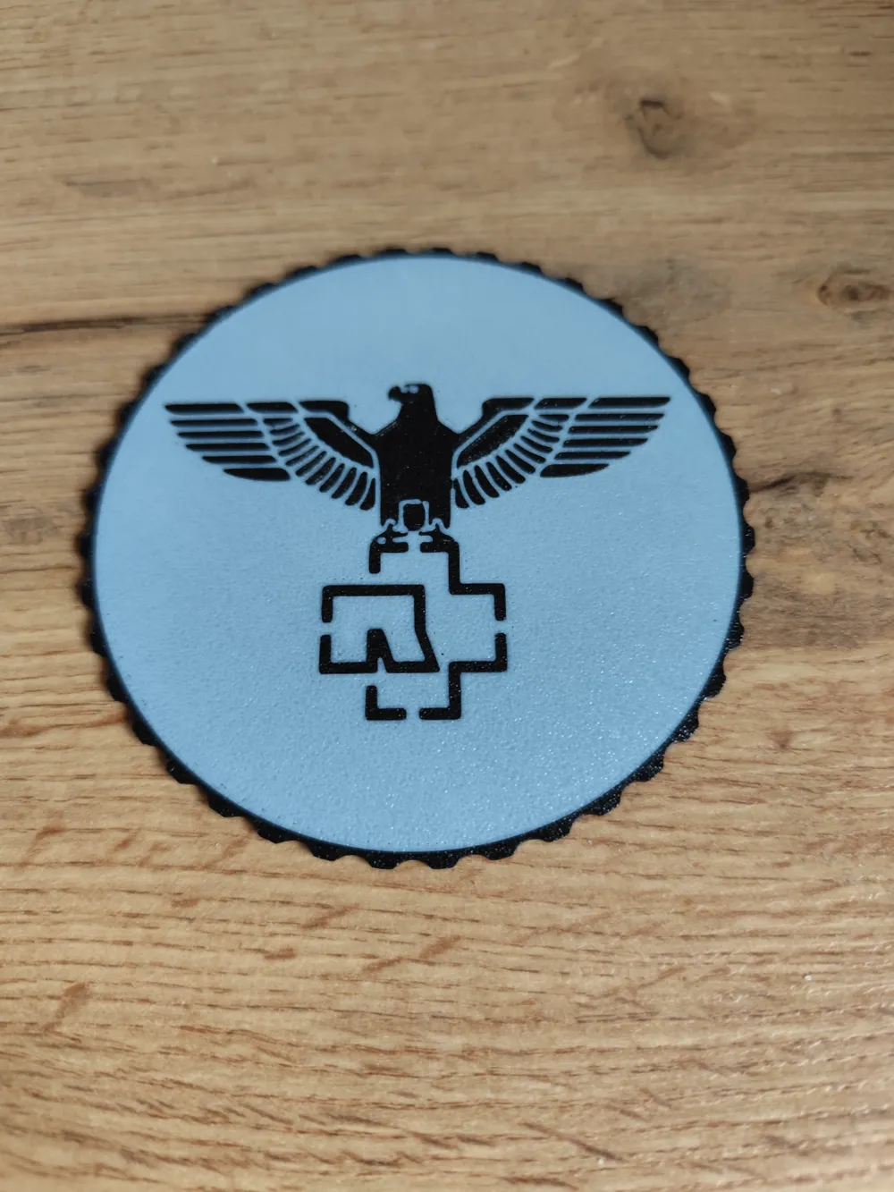 Rammstein Coasters with Case by Klemos - MakerWorld