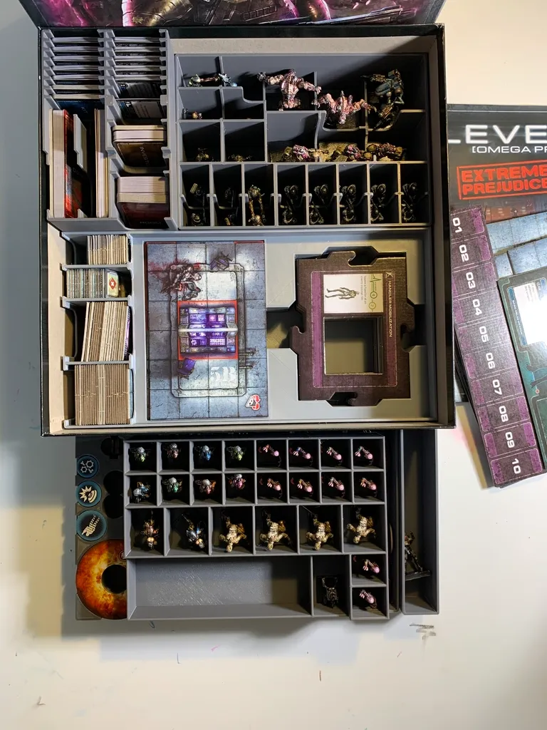Level 7 - Omega Protocol Complete Organizer by Rune - MakerWorld