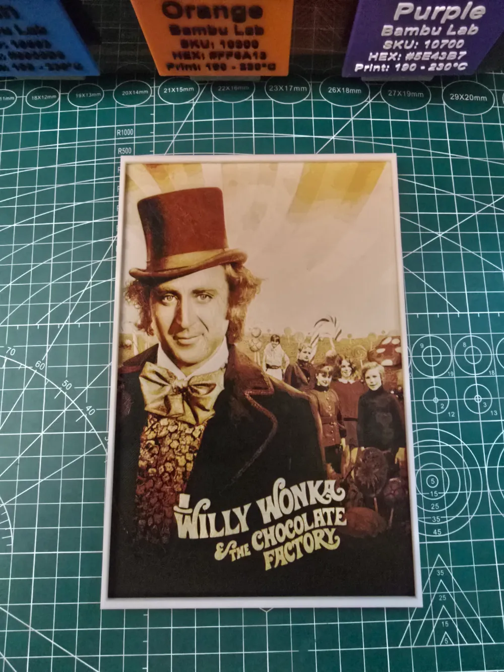 Willy Wonka & the Chocolate Factory - Hueforge Art by Lumpy3D ...