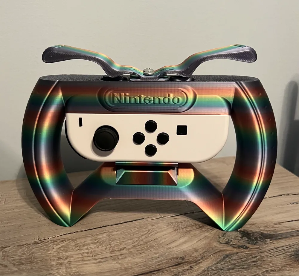 Nintendo Switch Joy-Con Steering Wheel With Paddle by jayz5jz ...