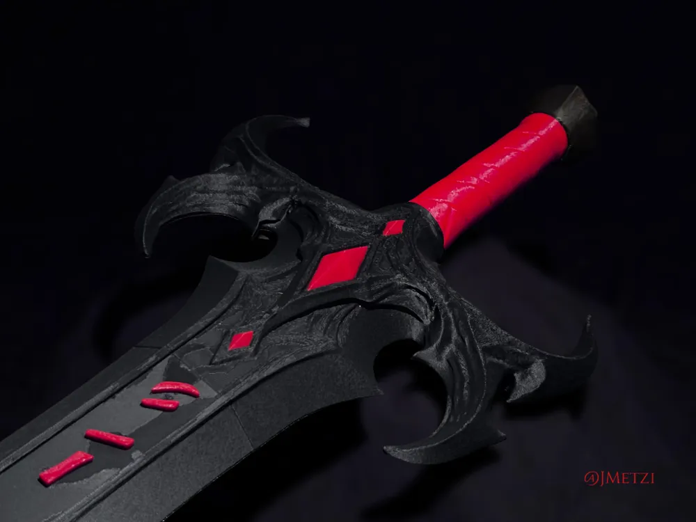 Blade of the Forgotten King-Fantasy Cosplay Sword - Free 3D Print Model ...