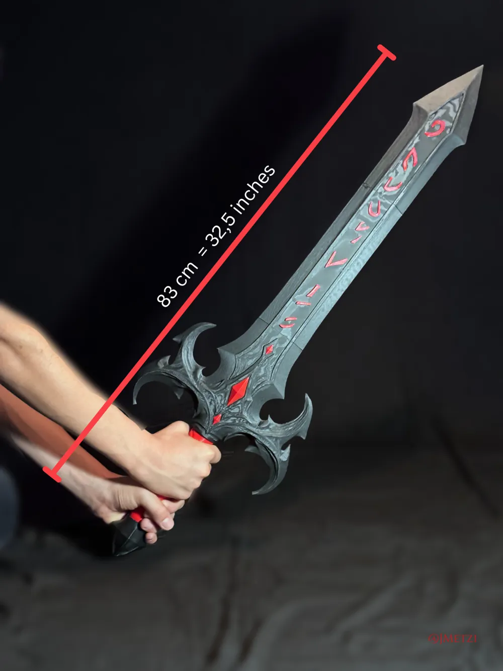 Blade of the Forgotten King-Fantasy Cosplay Sword - Free 3D Print Model ...