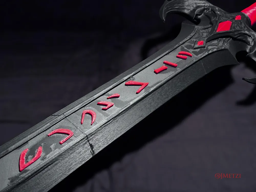 Blade of the Forgotten King-Fantasy Cosplay Sword - Free 3D Print Model ...