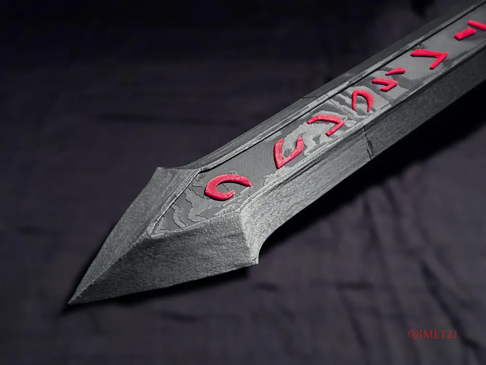 Blade of the Forgotten King-Fantasy Cosplay Sword - Free 3D Print Model ...