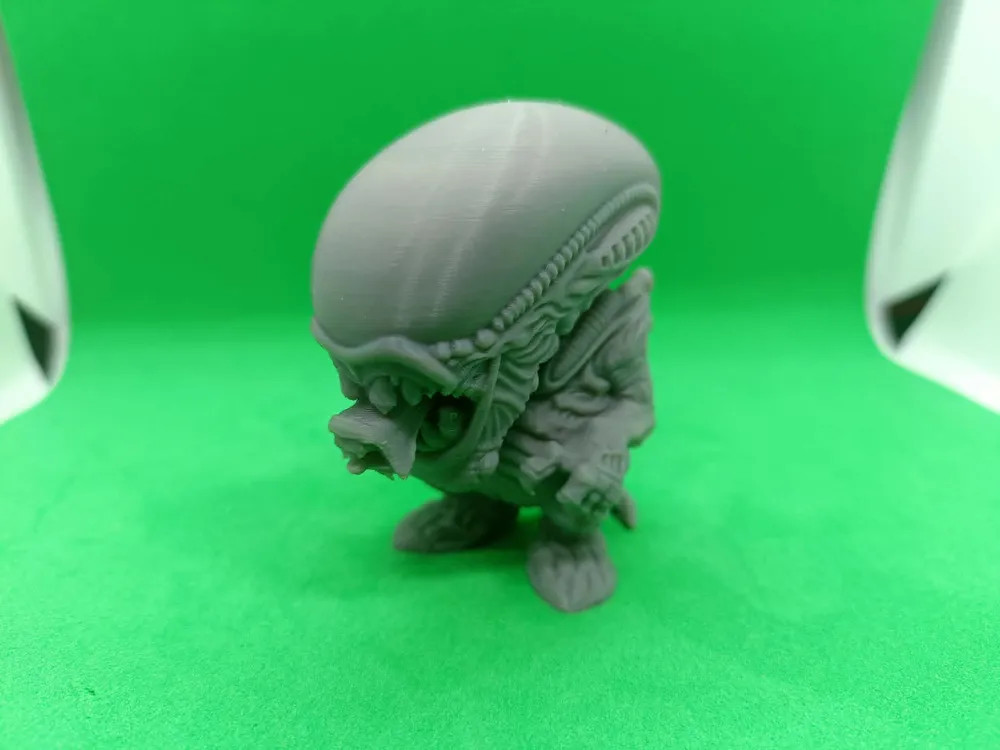 Chibi Xenomorph Figure Stylized 3D Alien Fanart - Free 3D Print Model ...