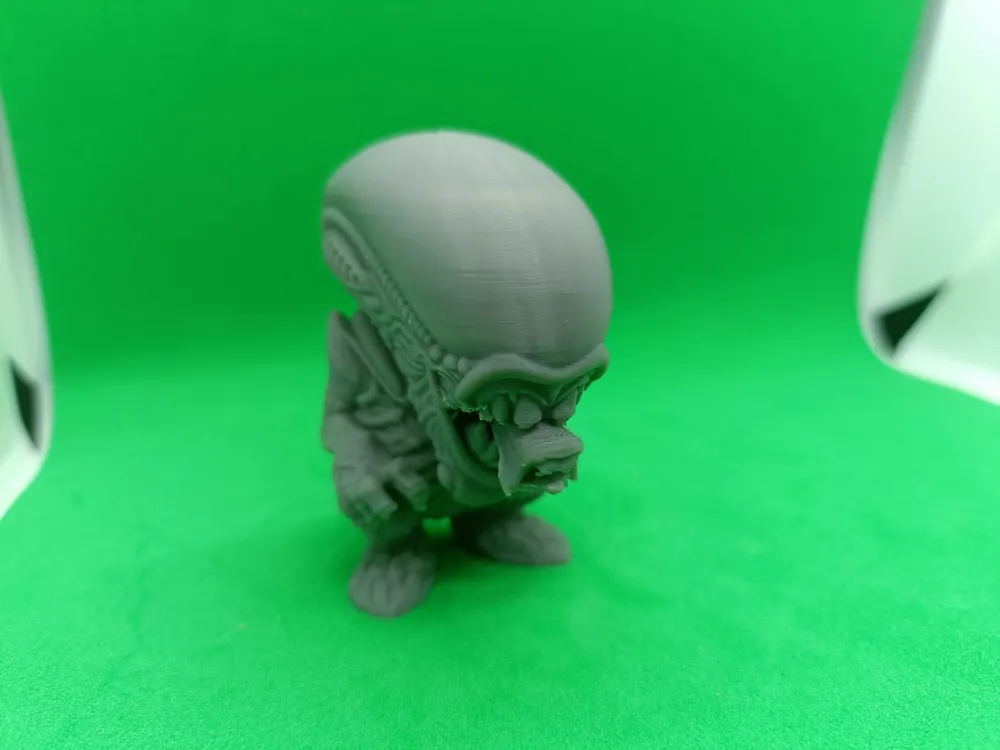 Chibi Xenomorph Figure Stylized 3D Alien Fanart - Free 3D Print Model ...