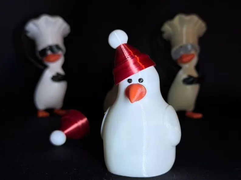 NO AMS Tacky Penguin&Elegan snow xmas penguins恶俗企鹅 by AidenTIME ...