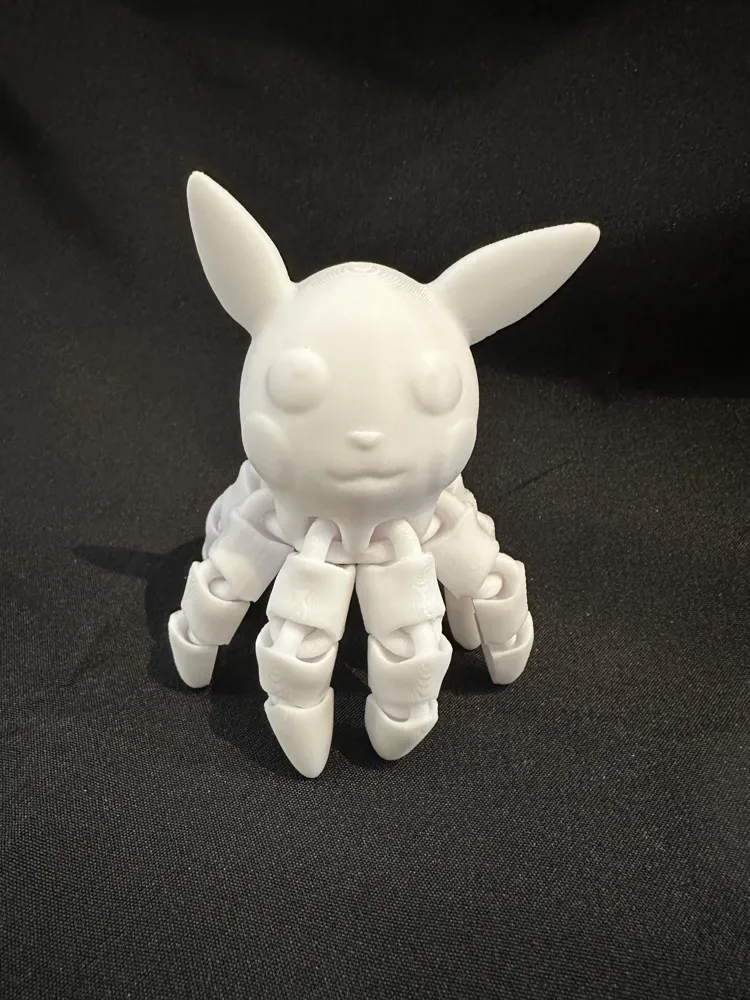 Flexi Pikachu Octopus by Ekkowl MakerWorld: Download Free 3D Models