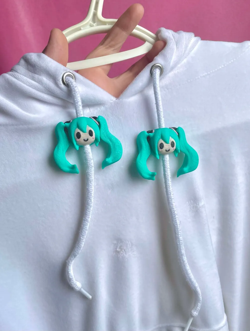 Hatsune Miku Drawstrings Aglet Charms - Free 3D Print Model - MakerWorld