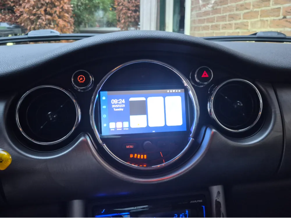 Satnav replacement Mini R53 JUiYIN - Free 3D Print Model - MakerWorld