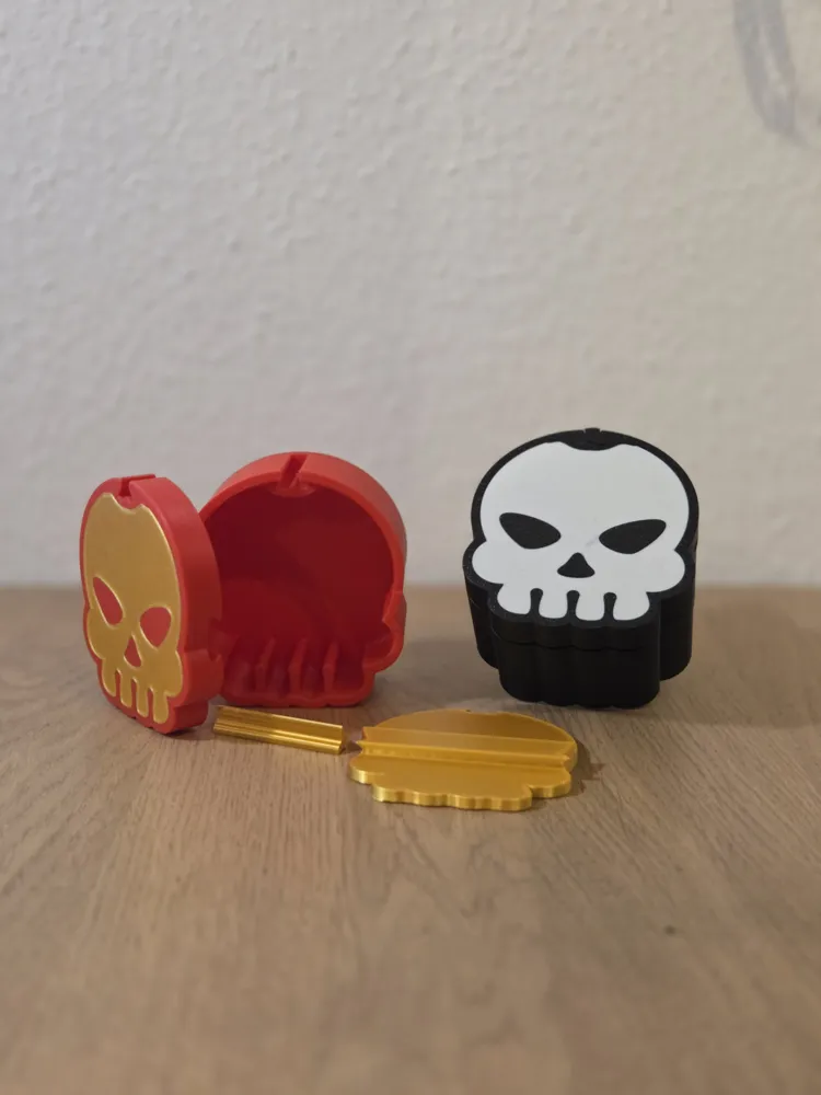 Secret Skull Box – Hidden Lock Mechanism by FloW MakerWorld: Download ...