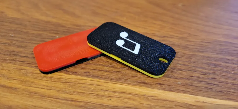 2 Color Pocket Whistle with Note Remixed by martenh - MakerWorld