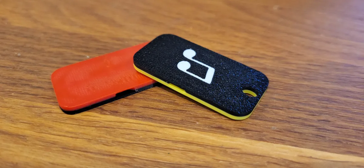 2 Color Pocket Whistle with Note - Free 3D Print Model - MakerWorld