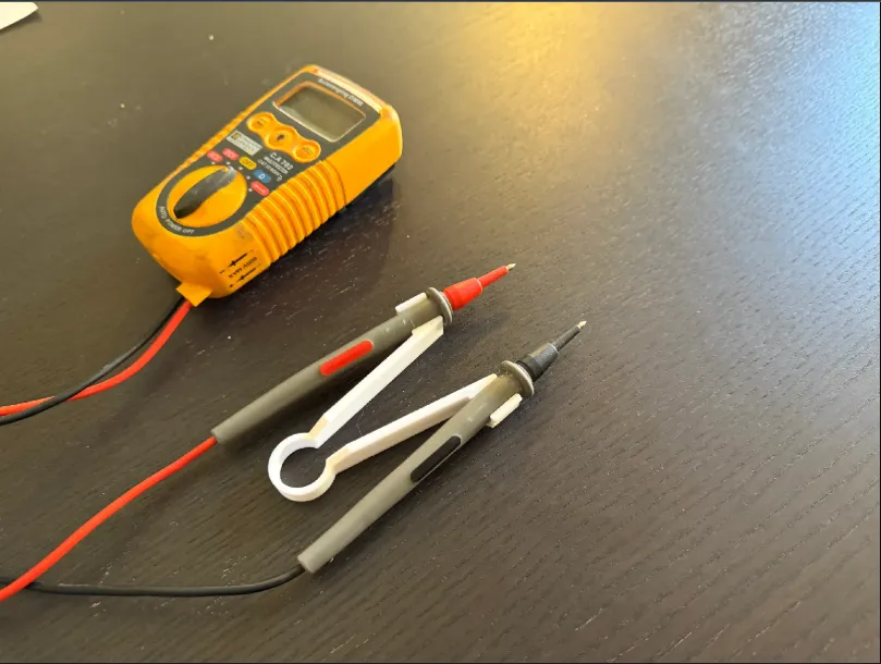 Multimeter probe tweezer one-handed pliers - Free 3D Print Model ...