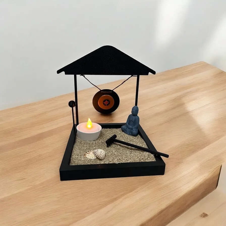 Mini Zen Garden with Buddha statue house decor by makerlampit ...