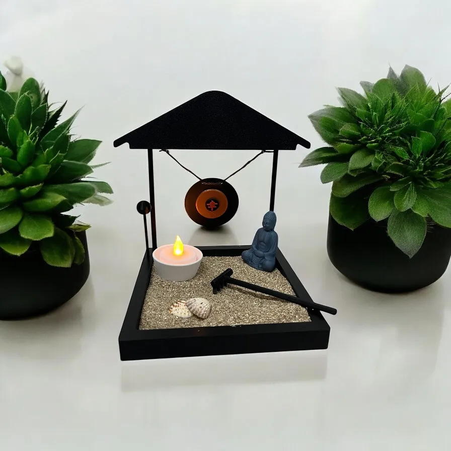 Mini Zen Garden with Buddha statue house decor by makerlampit ...