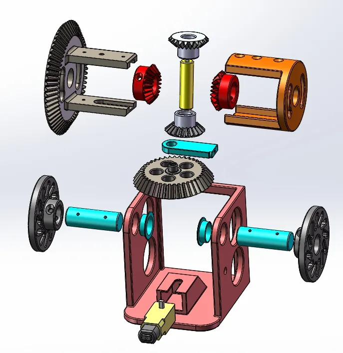 differential mechanism by 国际晖记 MakerWorld: Download Free 3D Models