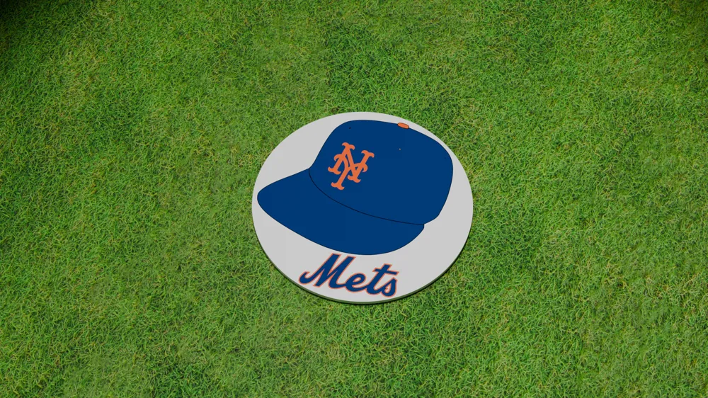 New York Mets Cap Coaster by miker73 - MakerWorld