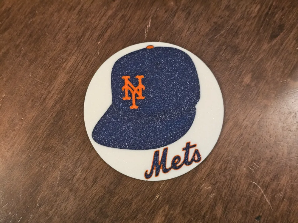 New York Mets Cap Coaster by miker73 - MakerWorld