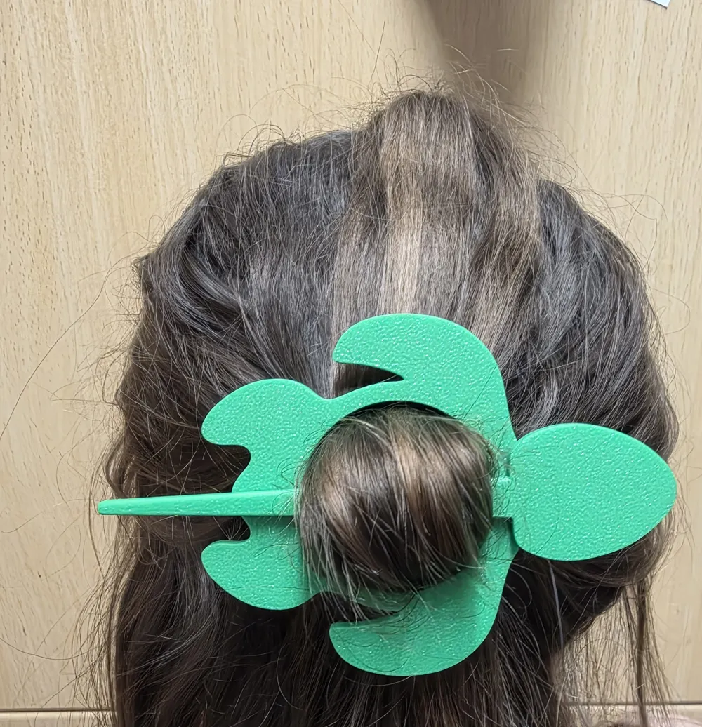 Turtle hair pin - Free 3D Print Model - MakerWorld