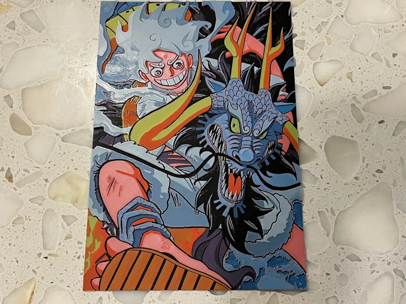 One Piece Luffy vs Kaido Hueforge by FantasyZ MakerWorld: Download Free ...