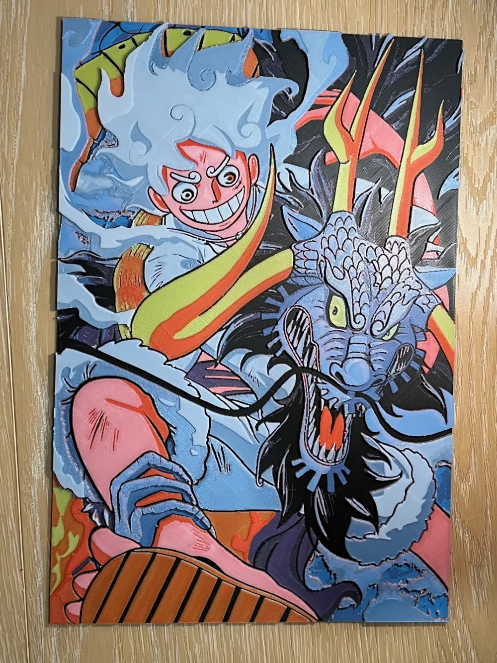 One Piece Luffy vs Kaido Hueforge by FantasyZ MakerWorld: Download Free ...