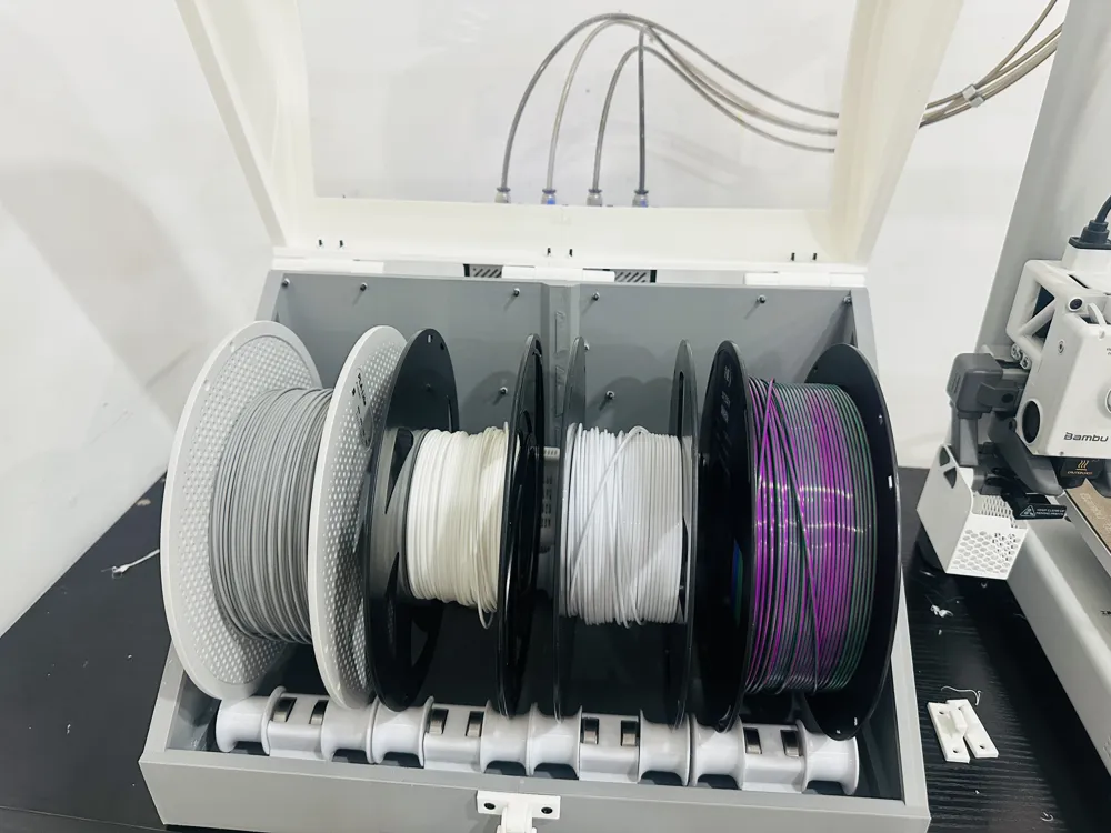 【BMCU】Filament Dry Box + Filament Drying Module - Free 3D Print Model ...