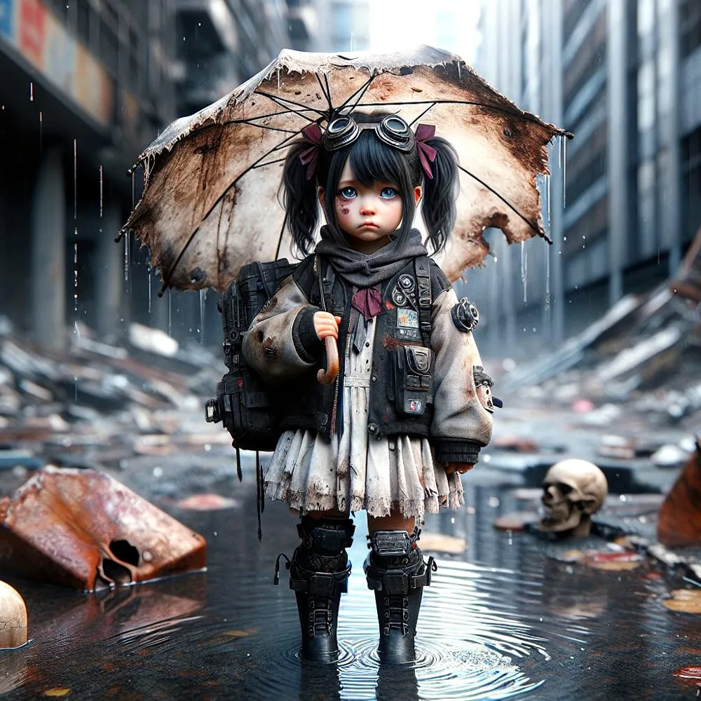 Little Gril [Apocalypse] HueForge by fD.667 - MakerWorld