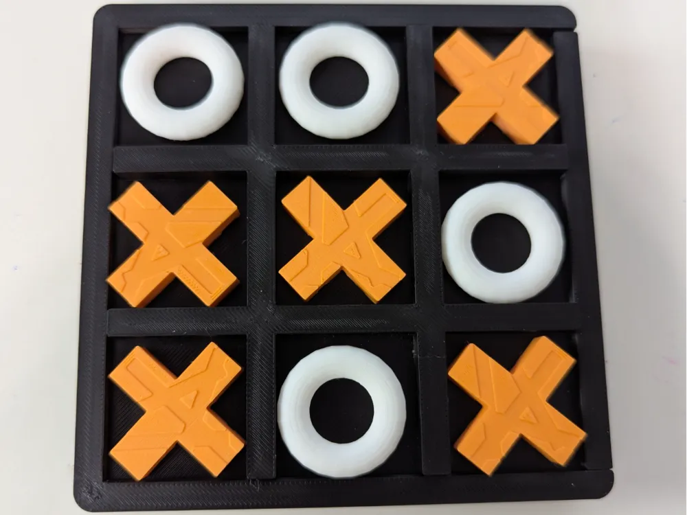 Travel Tick Tack Toe - Free 3D Print Model - MakerWorld