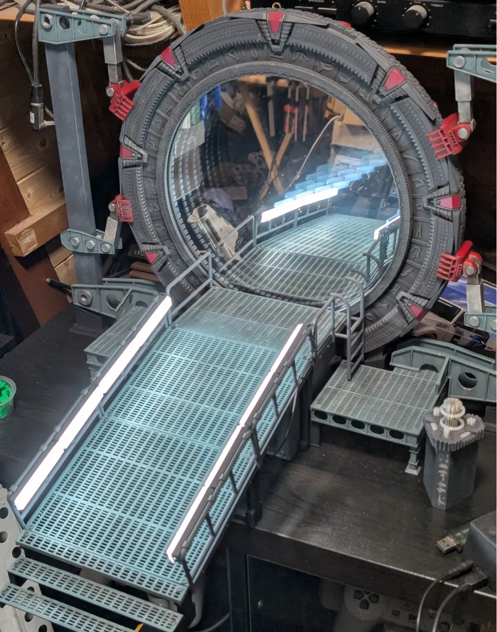 SGC ramp parts for Kristians Stargate Project - Free 3D Print Model ...