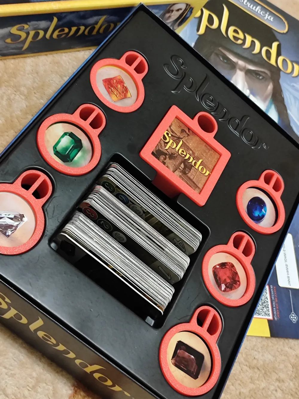 Holders for Splendor game - Free 3D Print Model - MakerWorld