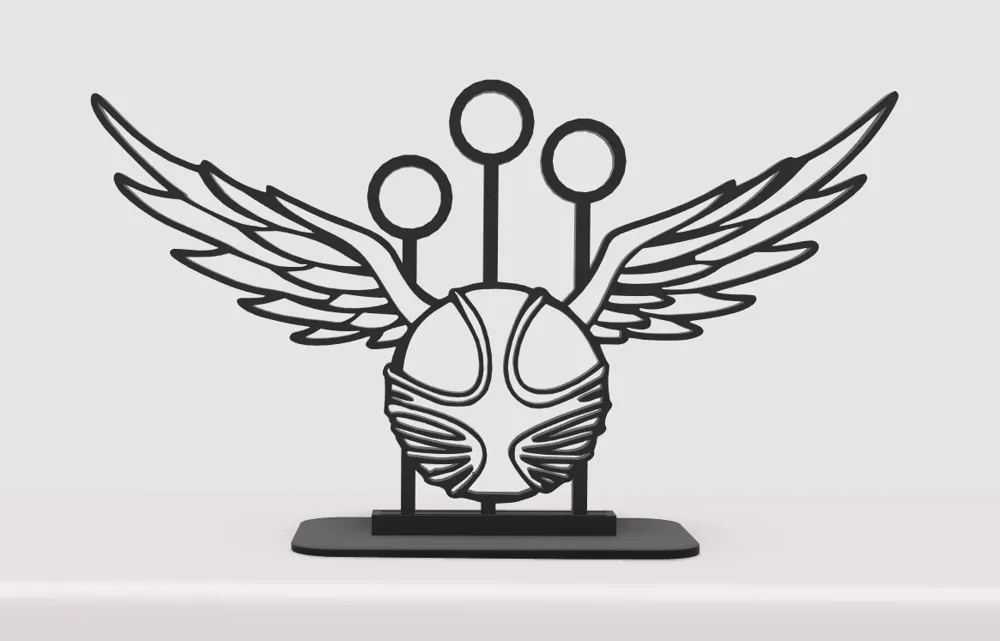 Harry Potter golden Snitch | Quidditch | Line Art by Pans3D - MakerWorld